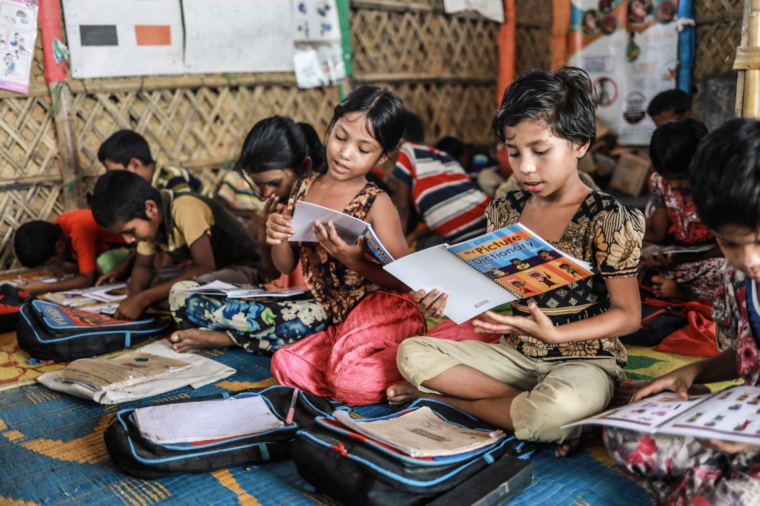 Rohingya Community - Books Unbound: Informal learning